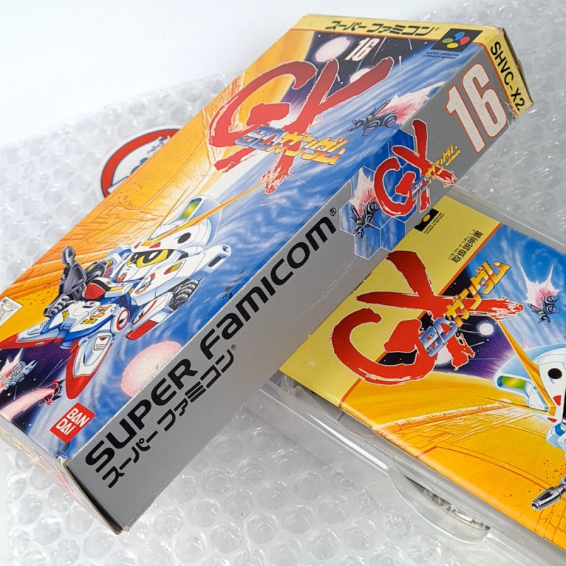 SD GUNDAM GX Super Famicom (Nintendo SFC) Japan Game Robot Wars Strategy Bandai SHVC-X2