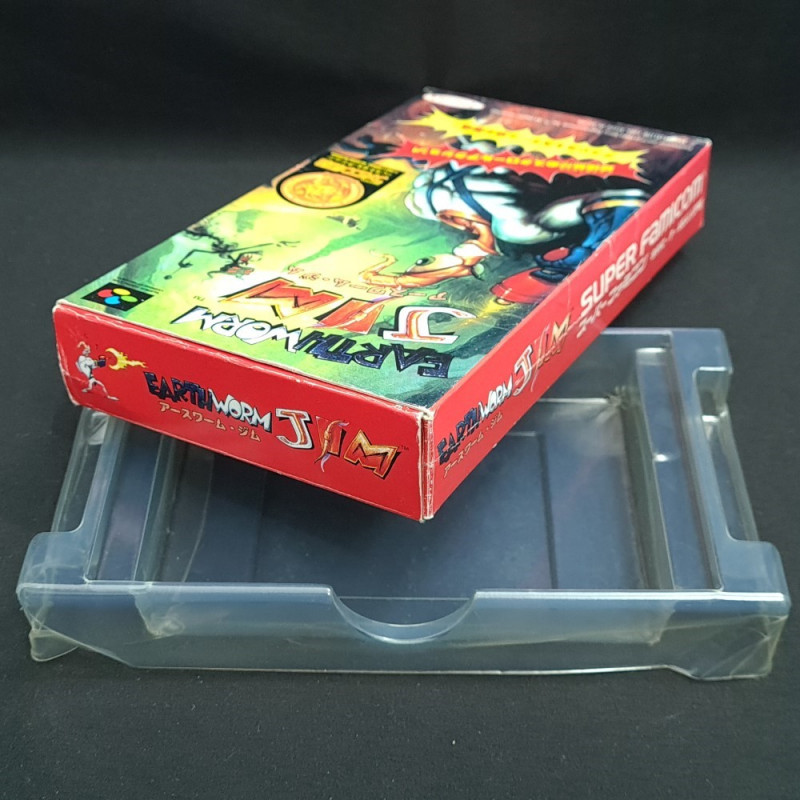 Earthworm Jim Super Famicom Japan Game Nintendo Sfc Platform Action Takara 1995 Shvc P Aejj