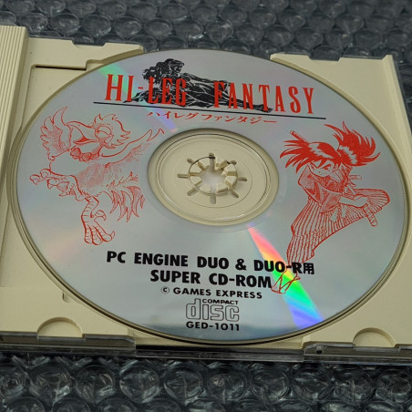 Hi-Leg Fantasy Nec PC Engine Super CD-Rom² Japan Ver. PCE RPG Game Express 1994