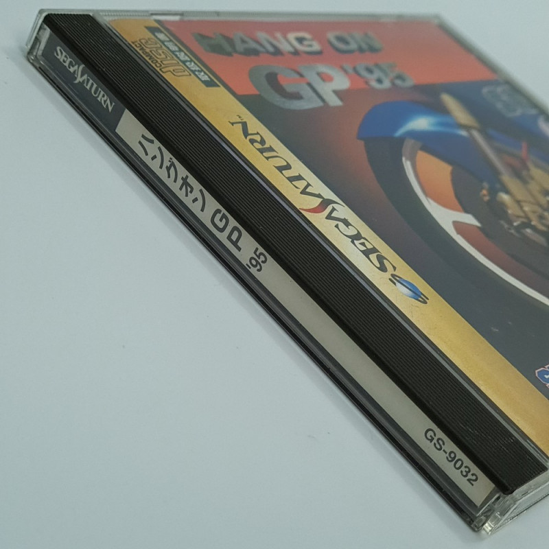 Hang On GP '95 + Reg. Card Sega Saturn Japan Ver. Racing Sega Sports 1995