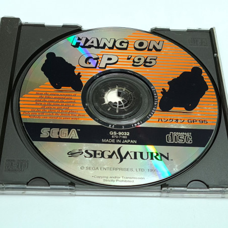 Hang On GP '95 + Reg. Card Sega Saturn Japan Ver. Racing Sega Sports 1995