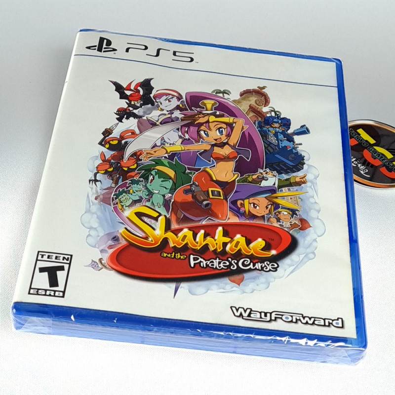 Achat, Vente SHANTAE AND THE PIRATE'S CURSE PS5 USA NEW Limited Run Game LRG005 Platform