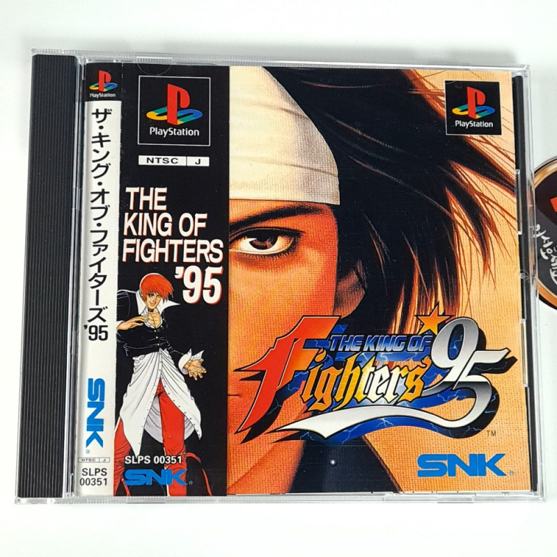 The King of Fighters '95 + Spin.Card PS1 Japan Playstation 1 SNK Fighting 1996 KOF