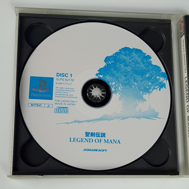 Achat, Vente Seiken Densetsu: Legend of Mana + Spin.Card PS1 Japan Ver. Playstation 1 SquareSoft ...