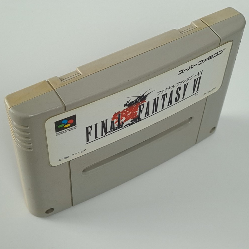 Final Fantasy VI Super Famicom Japan Game Nintendo SFC FF6 RPG Squaresoft 1994