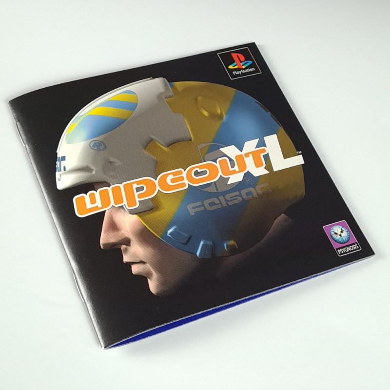 Wipeout XL +Spin.Card PS1 Japan Playstation 1 Wipe Out 2097 Psygnosis Racing