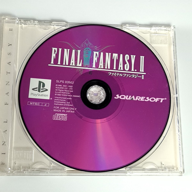 Achat, Vente Final Fantasy II (+Spin.&Reg.Card) PS1 Japan Playstation SquareSoft RPG FF2
