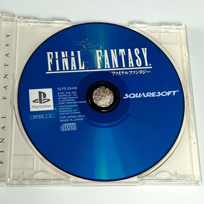 Achat, Vente Final Fantasy (+Spin.&Reg.Card) PS1 Japan Playstation SquareSoft RPG FF1