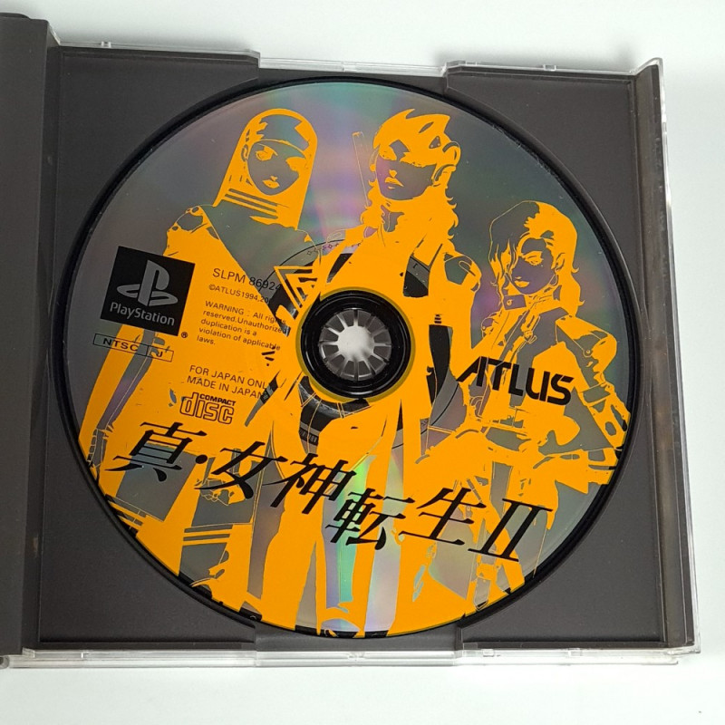 Shin Megami Tensei II (+Bonus&Spin&RegCard) PS1 Japan Playstation 1 Atlus RPG MEGATEN